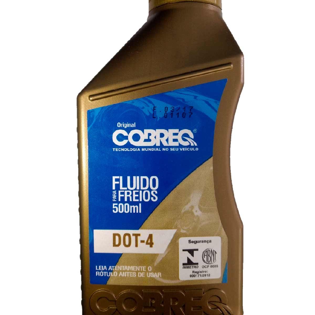Oleo Freio Dot4 500 Ml