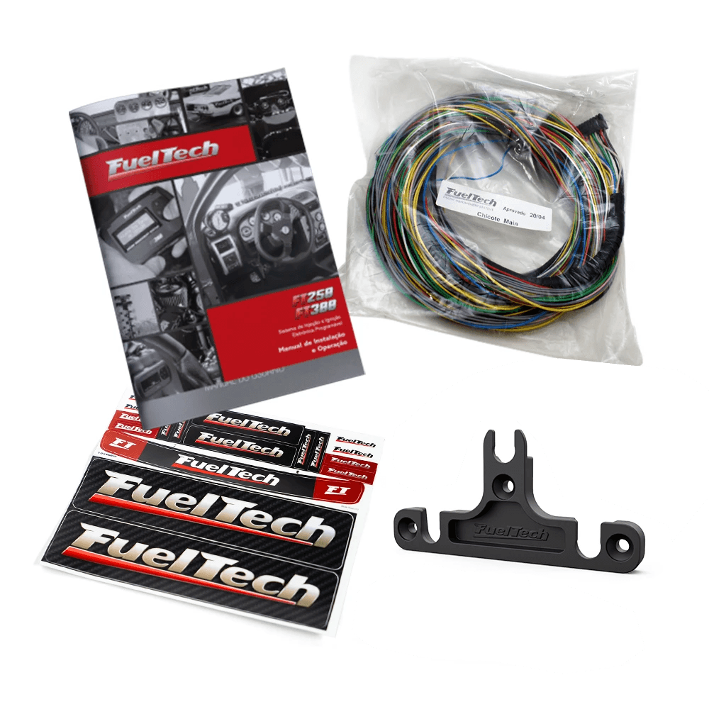 Módulo de Injeção/Ignição Programável FuelTech FT350 c/ chicote 3 ...