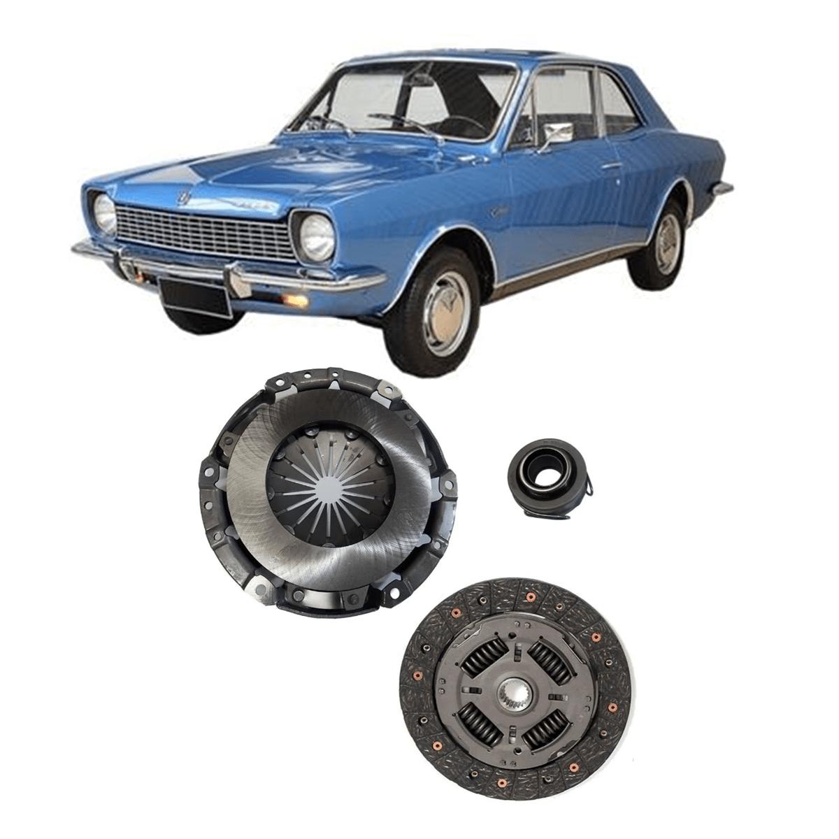 Kit Embreagem Corcel 1 Ate 1977 Sem Rolamento Remanufaturado