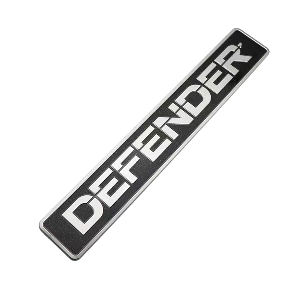 Emblema Alumínio Defender Grade Frontal